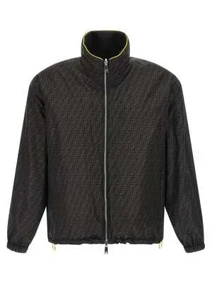 Fendi Reversible Windbreaker With Ff Motif