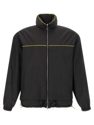 Fendi Reversible Windbreaker With Ff Motif - Multicolor