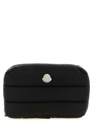 Moncler Caradoc Quilted Nylon Pouch - Black