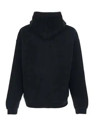 Dsquared2 Cotton Hoodie With Drawstring And Lettering Logo - Black