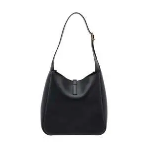 Saint Laurent Small Le 5 A 7 Shoulder Bag - Black
