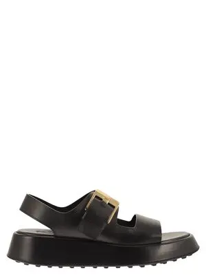 Tod's Embossed Sandals For Women