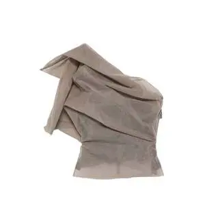 Rick Owens One-shoulder Draped Blouse