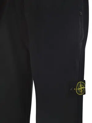 Stone Island Regular Fit Jogger Trousers With Seasonal Pocket - Blue