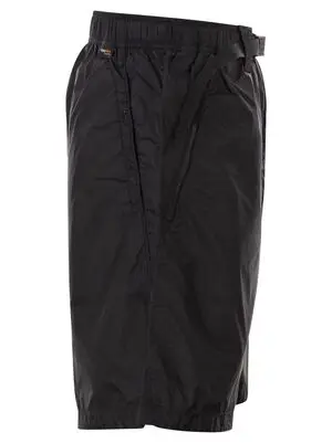 Stone Island Technical Nylon Bermuda Shorts With Adjustable Belt
