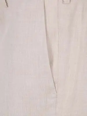 Paul Smith Tailored Linen Wool Blend Trousers