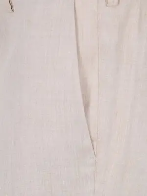 Paul Smith Tailored Linen Wool Blend Trousers