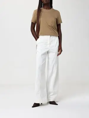 Max Mara M" Logo Pocket T-shirt - Cream