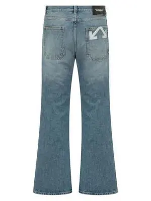 Off-White Half Arrow Flared Jeans