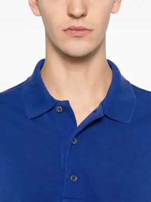 TOM FORD Short-sleeved Polo - Blue