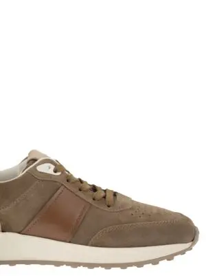 TOD'S Suede Leather Lace-up Sneakers