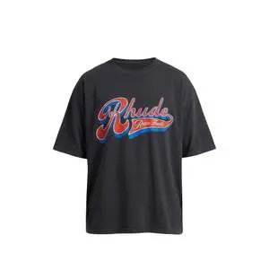 Rhude Rhude Grey T-Shirts & Vests - T-Shirts Men Gray