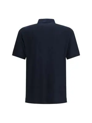 Giorgio Armani Viscose And Polyester Polo Shirt