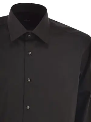 BOSS Regular Fit Shirt In Easy-iron Cotton Poplin
