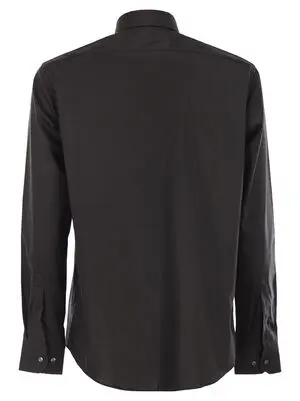 BOSS Regular Fit Shirt In Easy-iron Cotton Poplin