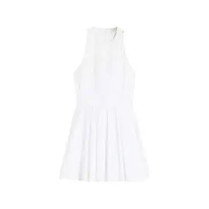 Sportmax Cotton Sleeveless Dress - White