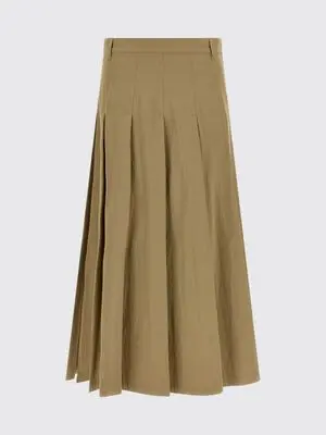 Max Mara Pleated Skirt - Brown