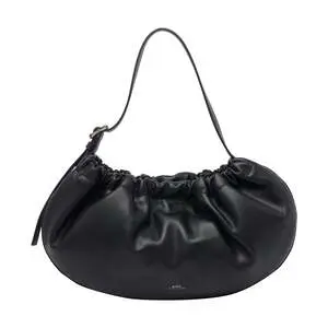 A.p.c. Ninon Hoop Shoulder Bag - Black