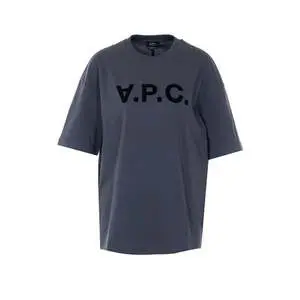 A.p.c. Flocked Vpc Regular T-shirt