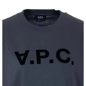 A.p.c. Flocked Vpc Regular T-shirt