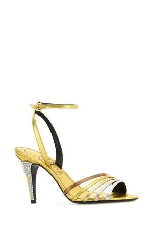 Valentino Garavani Leather Strappy Heeled Sandals