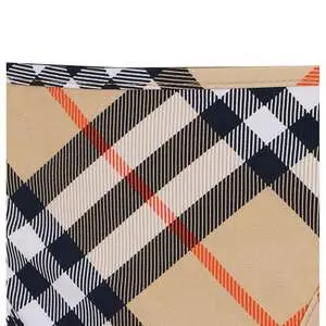 Burberry Checked Bikini Bottoms - Brown