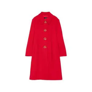 Gucci Single-breasted Wool Coat