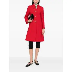 Gucci Single-breasted Wool Coat
