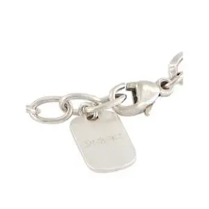 Saint Laurent Tone Cable-link Chain Bracelet