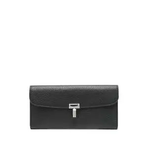 TOTEME Twist-lock Wallet - Black