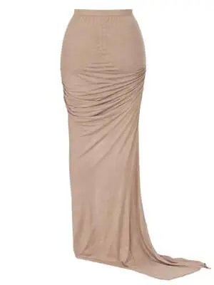 Rick Owens Long Skirt With Slit