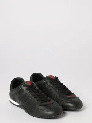 Gucci Calf Skin Lace-up Sneakers