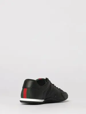 Gucci Calf Skin Lace-up Sneakers