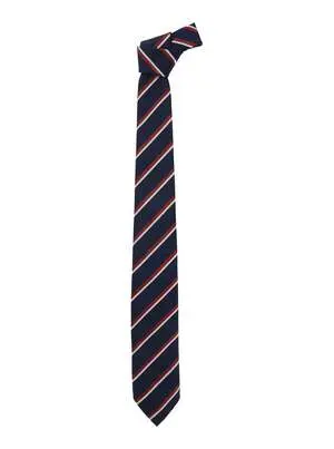 Dsquared2 DSQUARED2 Striped Silk Neck Tie Multicolor
