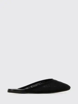 Miu Miu Flat Ballerina Shoes - Black