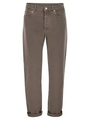 Brunello Cucinelli High Waisted Pants For Men