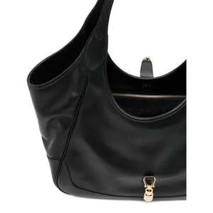 Gucci Leather Tote Bag With Gold-tone Hardware