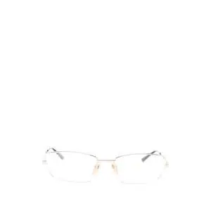 Gucci Rectangle Frame Eyeglasses - Silver