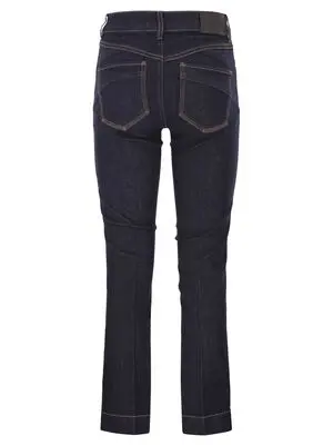 Sportmax Perfect Mini Flare Jeans - Blue