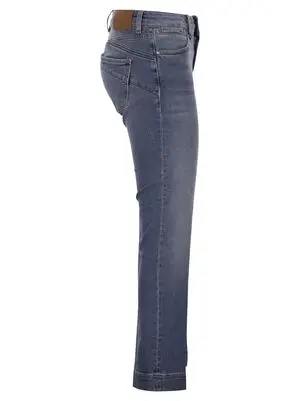 Sportmax Spdumbria" Mini Flare Trousers - Blue