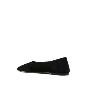 TOTEME Ballet Flats In Suede - Black