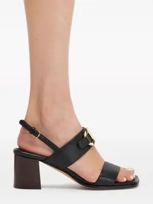 FERRAGAMO Calf Leather Lou 55 Sandals