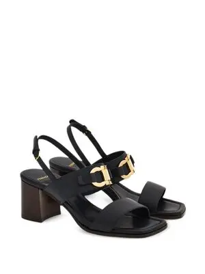 FERRAGAMO Calf Leather Lou 55 Sandals