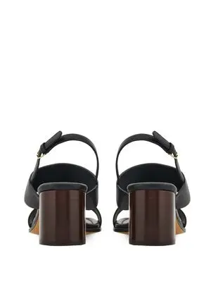 FERRAGAMO Calf Leather Lou 55 Sandals