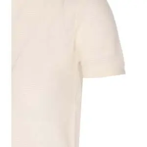 LISA YANG Cashmere Crew Neck Short Sleeve T-shirt - White