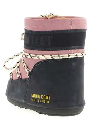 Moon Boot X Guest In Residence 'icon Low' Suede Ankle Boots - Multicolor