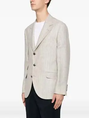 Brunello Cucinelli Deconstructed Blazer - Multicolor