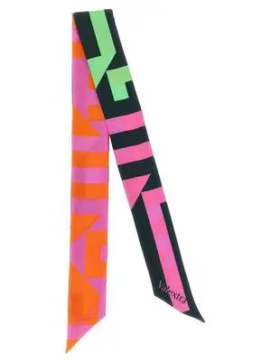 VALEXTRA Love Lines" Patterned Silk Ribbon