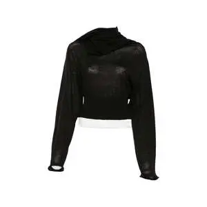Rick Owens Strapless Tube Style Top With Cut-out Detail
