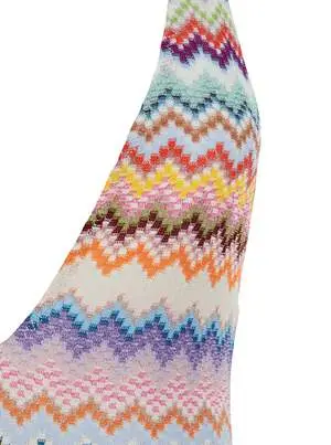 Missoni Zig-zag" V-neck One-piece Swimsuit - Multicolor
